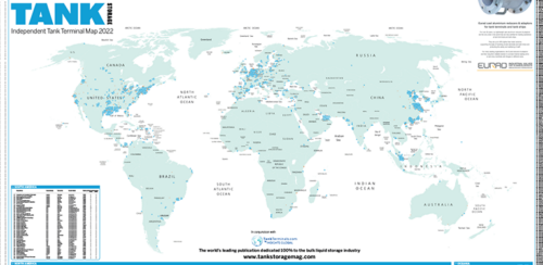 Tank Terminal Map | Tank Storage Magazine