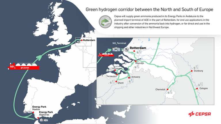 Cespa and Yara Clean Ammonia to connect Europe | Tank Storage