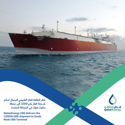 QatarEnergy LNG delivers the 1,000th LNG shipment – Tank Storage Magazine