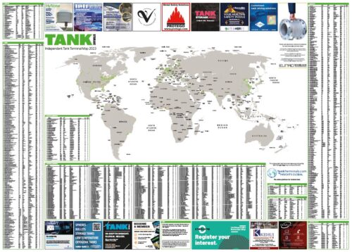 Tank Terminal Map – Tank Storage Magazine